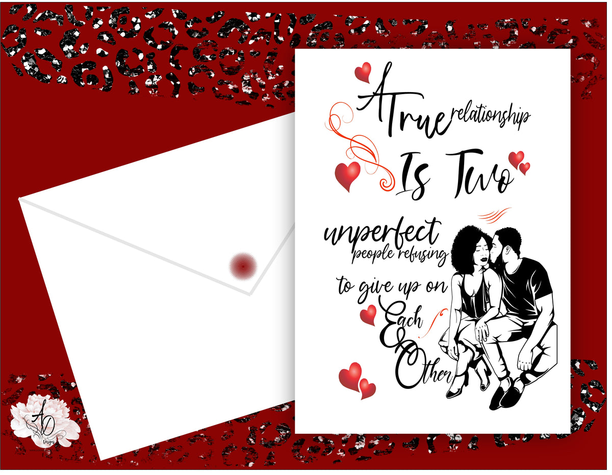 True Relationships Greeting Card – ARD Designs
